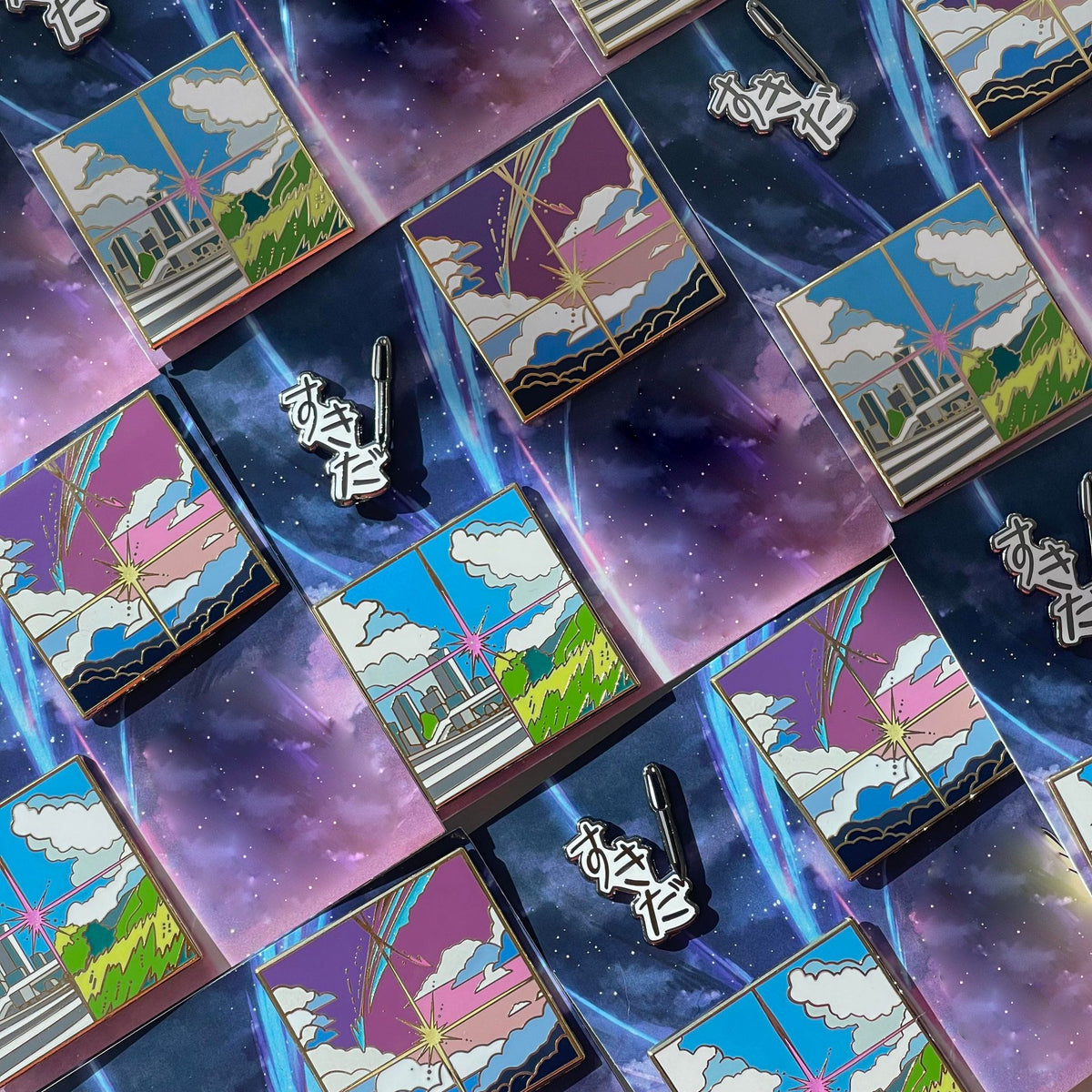 Your Name 3-Pin Set – innkbean