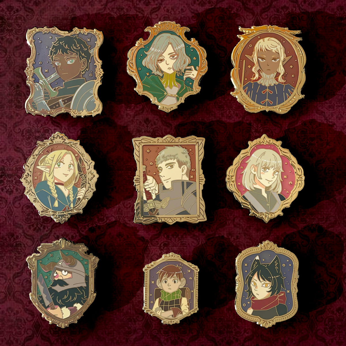 PORTRAIT | Dunmesh Living Painting Pins – innkbean